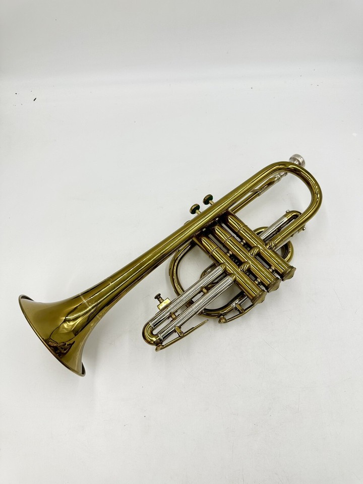 Vintage Besson 2-20 Cornet Brass Musical Instrument Made In England ...