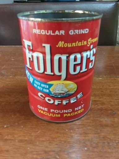 Folgers Coffee Container Labels