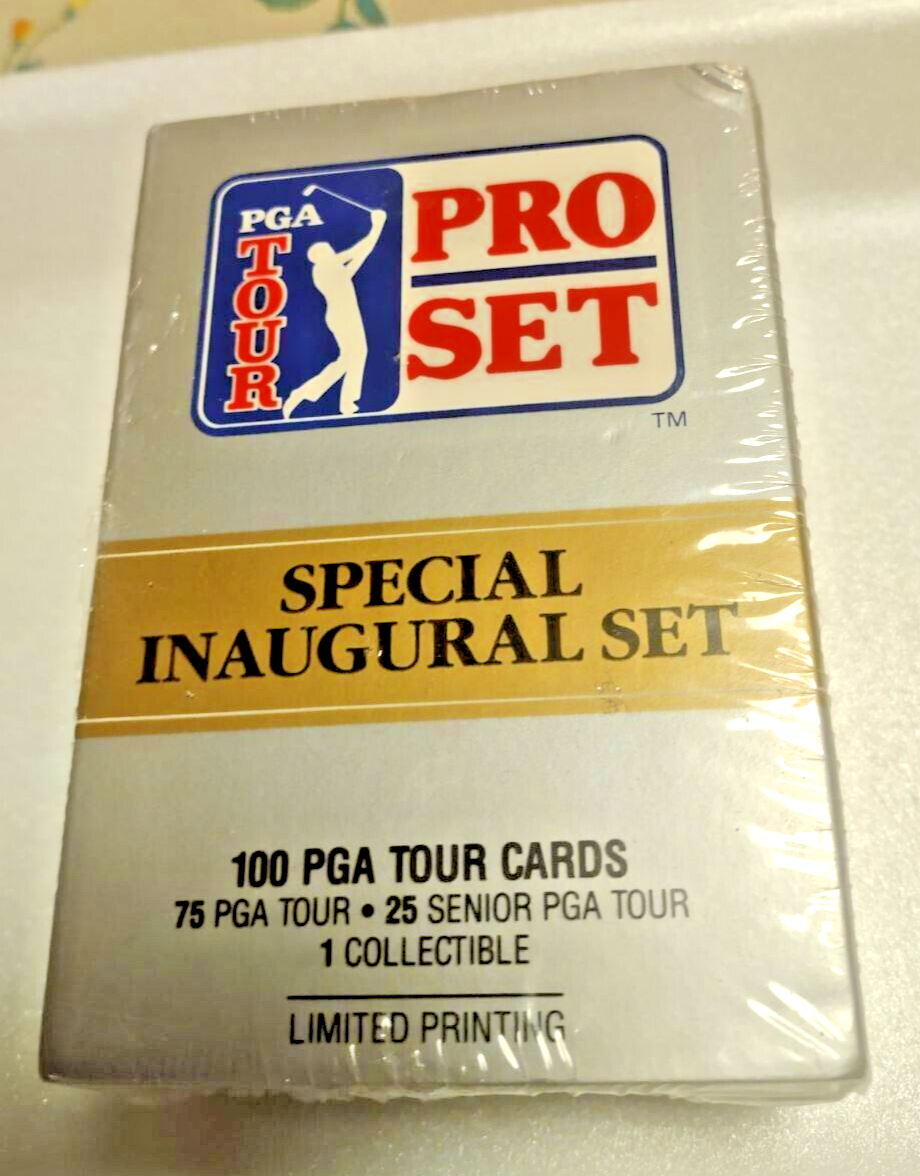 1990 Pro Set PGA Tour Golf SEALED - Special Inaugural Set 100 Cards NEW ...