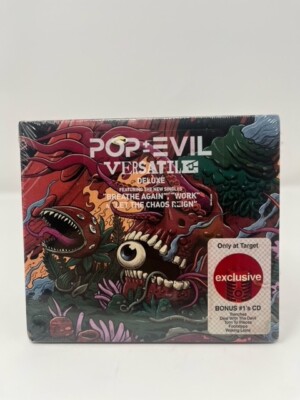 Pop Evil Versatile Deluxe Target Exclusive bonus cd 2021 New Factory ...