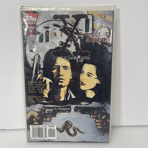 X-FILES SEASON ONE 1 ICE TOPPS COMICS ROY THOMAS JOHN VAN FLEET TPB ...