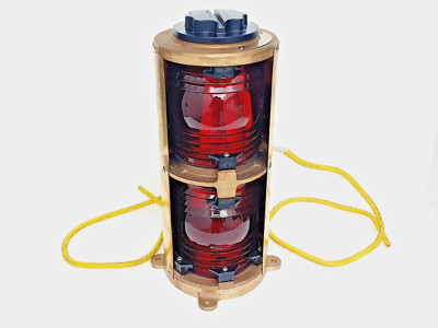 PERKO 1164-RE0-PLB Double Lens Navigation Light - Red Side Lights 120 ...