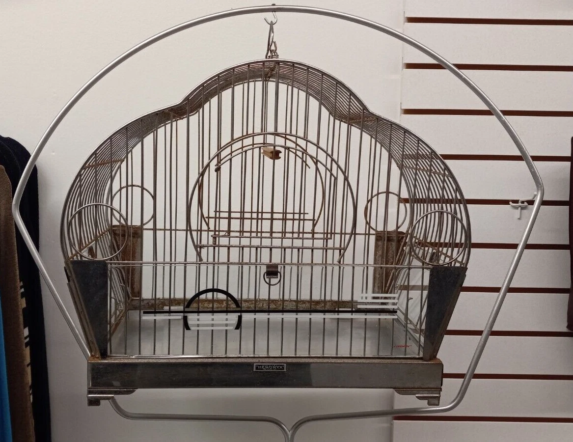 Vintage Bird Cage Art