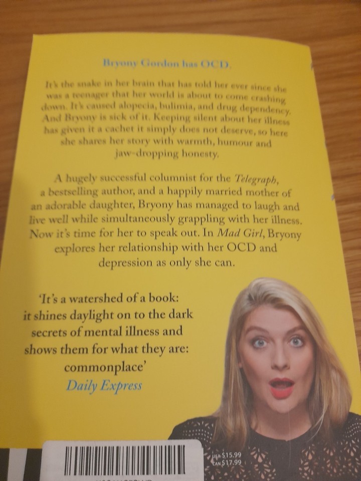 Mad Girl, Bryony Gordon (New) | eBay UK