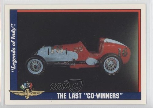 1991 Collegiate Collection Legends of Indy - The Last "Co-Winners" #33 ...