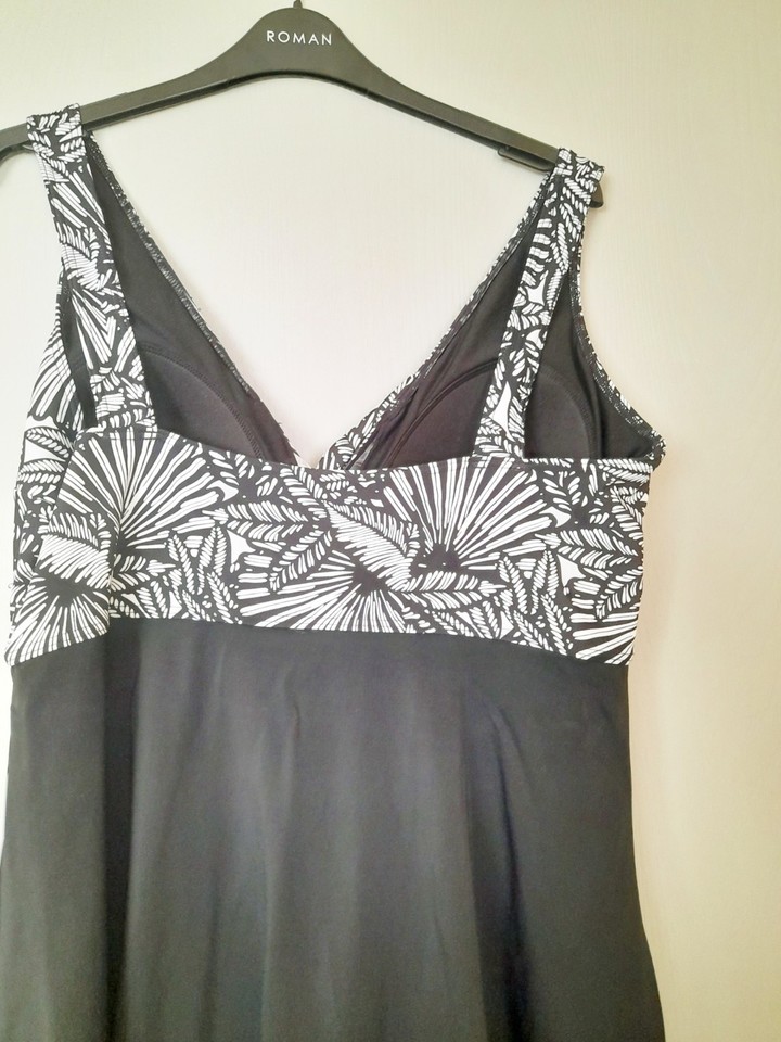 Womens Swimsuit size 20 TU Ladies Dress style Swimming costume size 20 ...