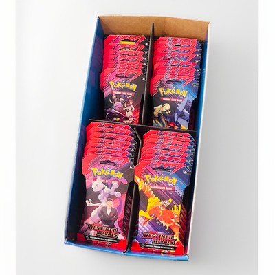Pokemon TCG Destined Rivals Sleeved Booster Packs Lot of 36 Sealed ...