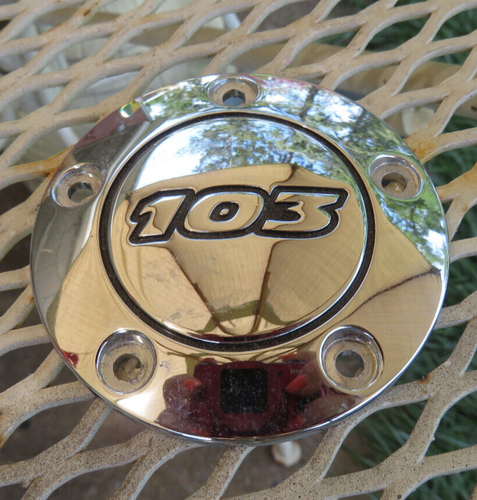 Harley Davidson oem 103 Timer Cover #25700081 Chrome | eBay