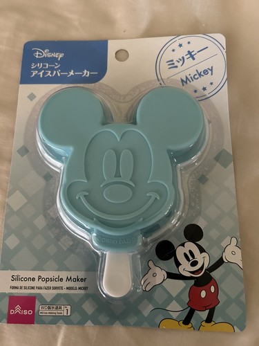 Blue Disney Mickey Mouse Silicone Popsicle Maker Dessert Kitchen ...