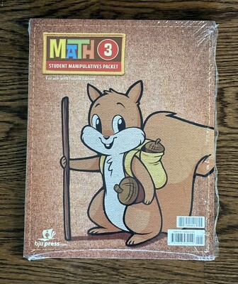 BJU Math 3 Student Manipulatives Packet (4th Edition) Brand New | eBay