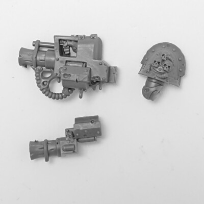 Chaos Space Marine Death Guard Blight Launcher Warhammer 40k | eBay UK