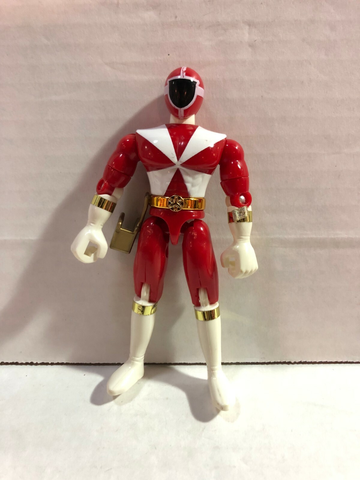 Power Rangers Lightspeed Rescue 4.5" Red Ranger Figure Bandai | eBay