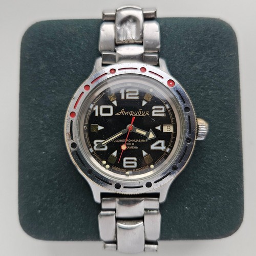 Montre SOVIÉTIQUE Vostok Amphibia Original Automatique Diver Airborne ...