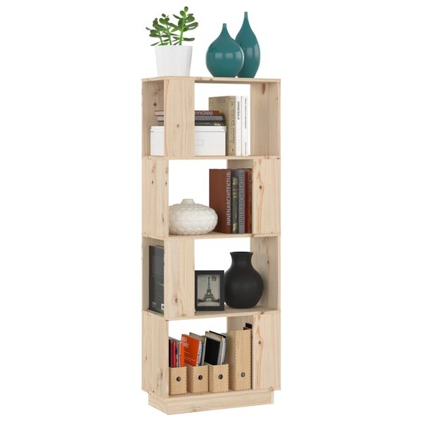 Book Cabinet/Room Divider Bookcases Solid Wood Pine | eBay