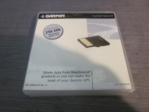 Garmin GPS TransFlash Data Card MapSource 256MB in Case 161-01038-00 | eBay