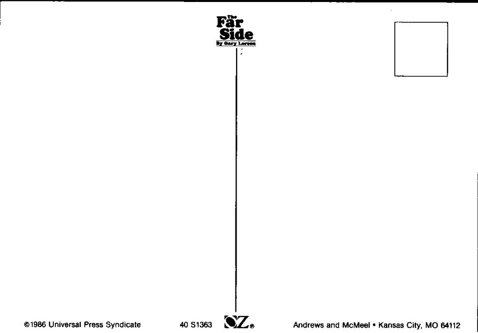 Gary Larson Far Side Glutton Man Frozen Food Shopping Cartoon Comic ...