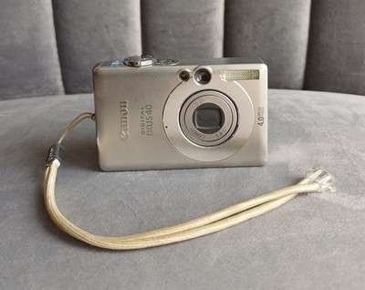 Canon IXUS 40 Digital Camera And Canon Selphy CP500 Compact Photo ...