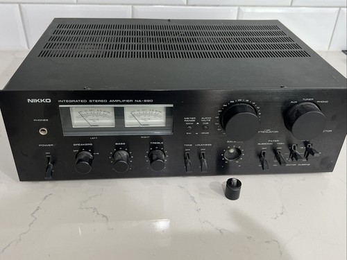 Nikko NA 890 Integrated Amp w/ VU Meters - RARE - VINTAGE PARTS ...