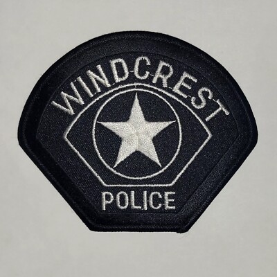 Windcrest Police Department Shoulder Patch - Texas TX LEO PD100. | eBay