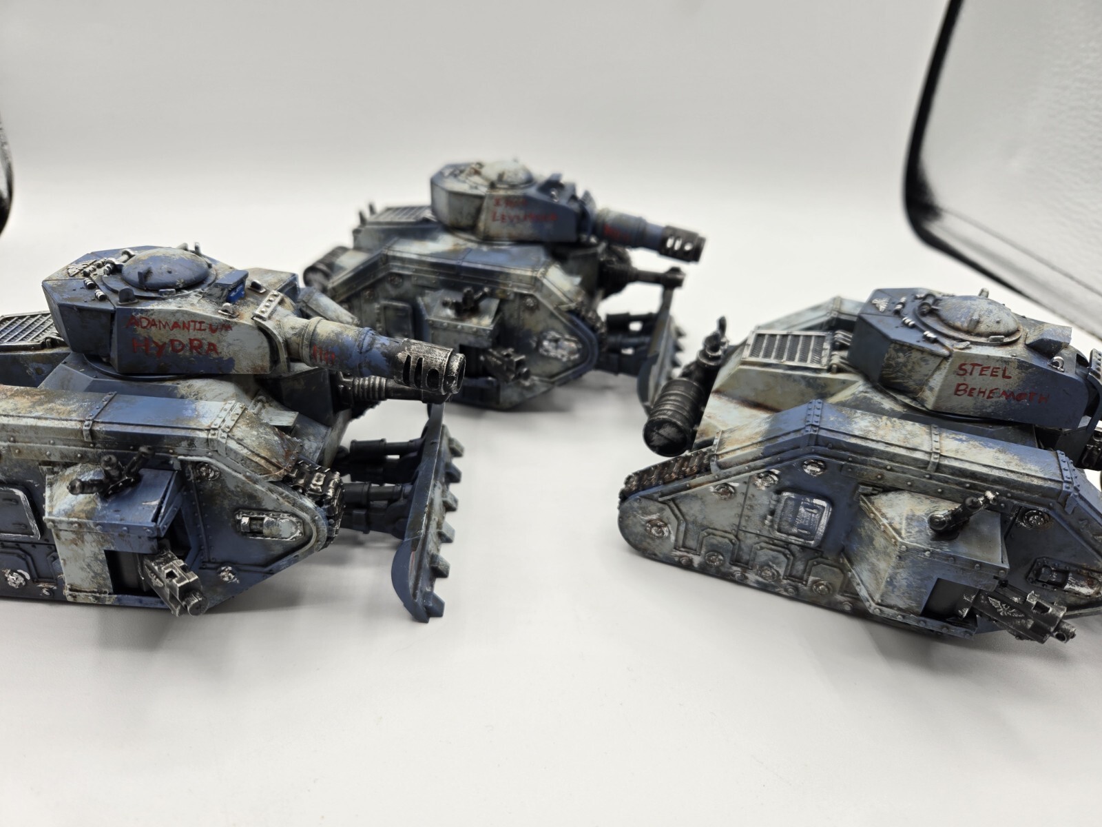 Warhammer 40k Astra Militarum Cadian Army with 3 tanks, Valkyre, and ...