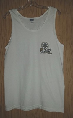 Hard to Find LA COUNTY DEPUTY SHERIFF LASD Roundup Size S White Tank ...