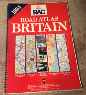 RAC 1994 Road Atlas of Great Britain | eBay
