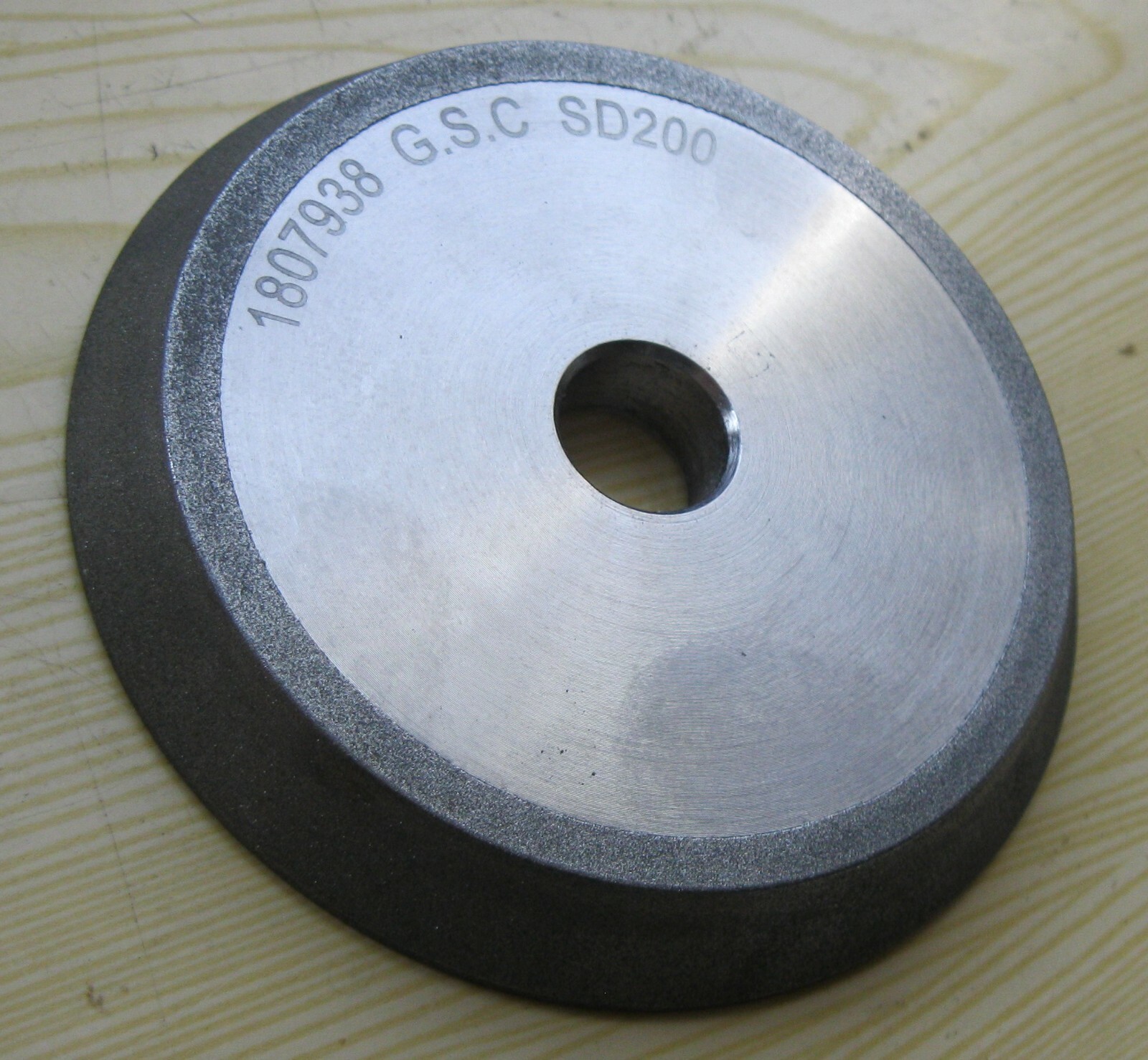 CBN wheel 1V1 78.5 -12.7 - 10.2 mm 200 grit Electroforming. | eBay ...