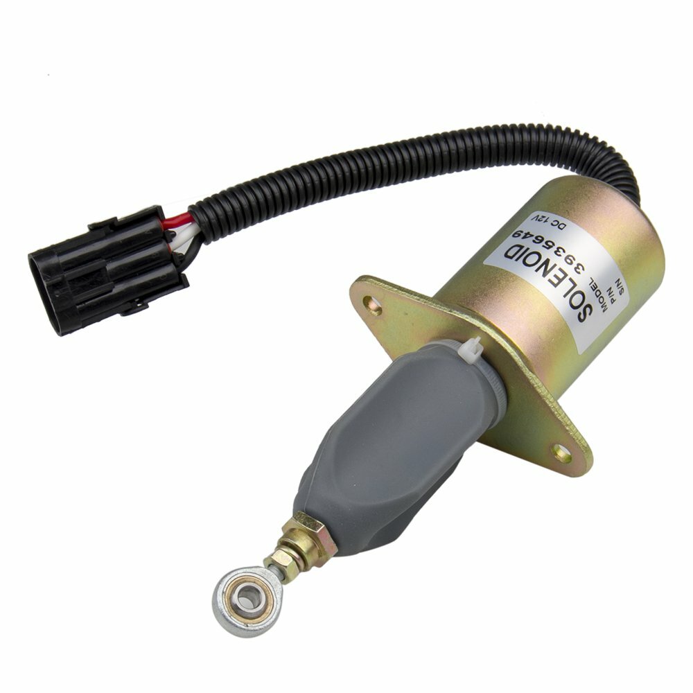 8.3L 5.9L Fuel Shutoff Solenoid 3" For Cummins 3935649 3934171 3927152 ...