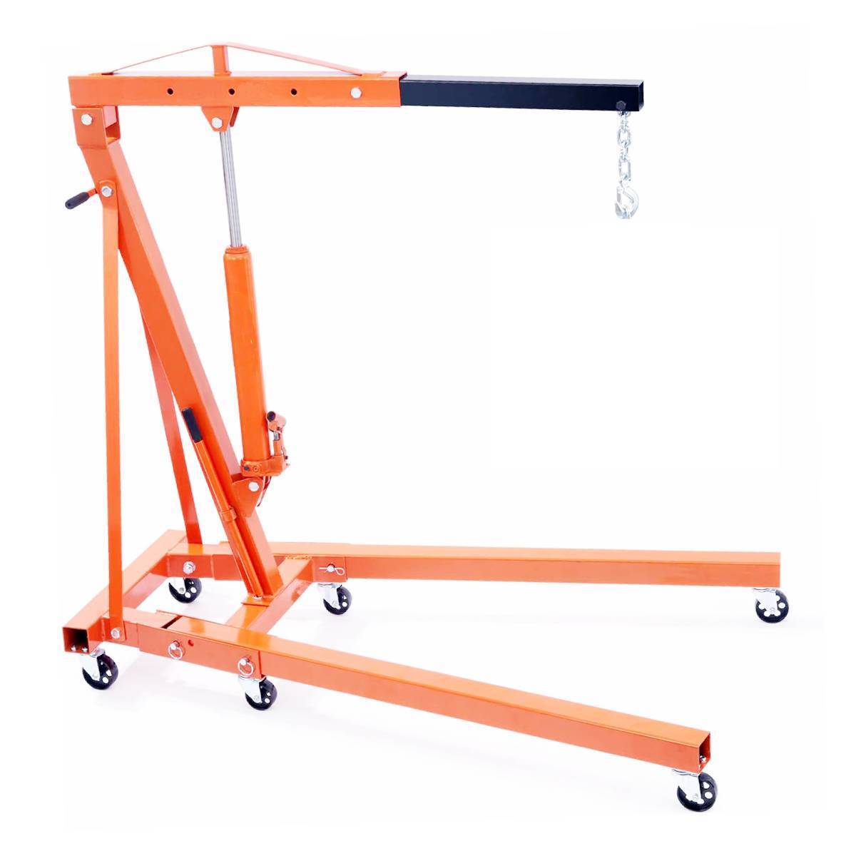 2T Heavey Duty Engine Motor Hoist Cherry Picker Shop Crane Lift 4000lbs ...