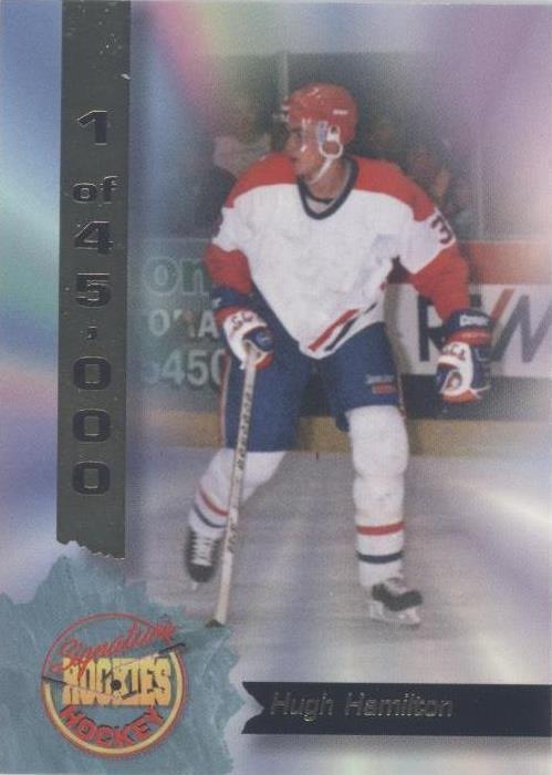 1995 Signature Rookies - Hugh Hamilton #16 /45000 for sale online | eBay
