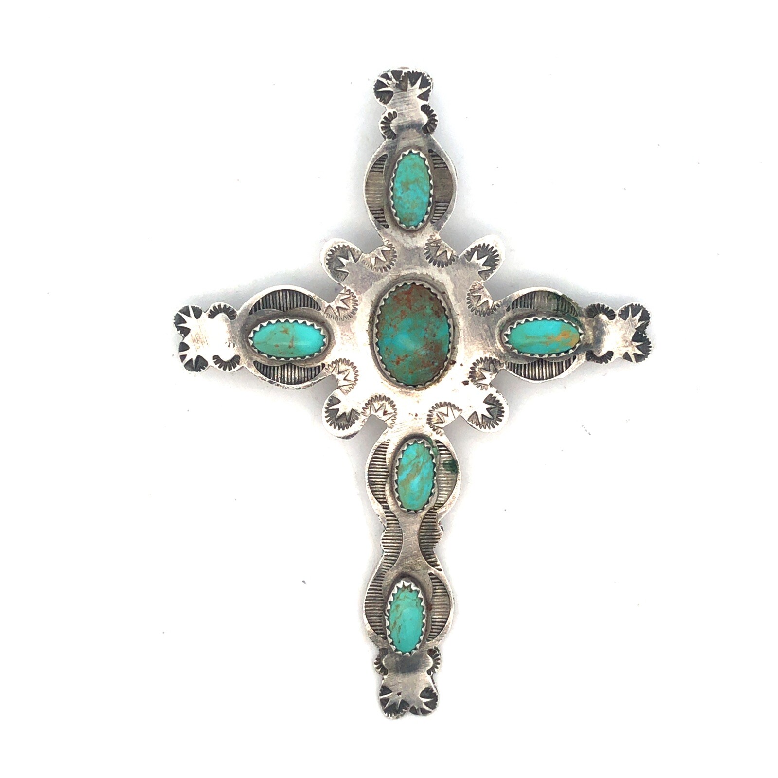 Native American Albert & Jeanette Navajo Sterling Sil… - Gem