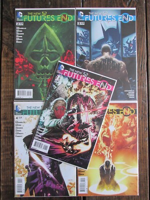 DC 2014 NEW 52 FUTURES END Comic Books # 1-5 Complete Run 1st 5 Issues ...