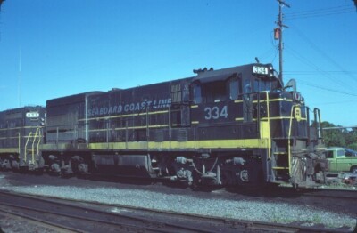 SCL 334 U18B (SEABOARD COAST LINE) --- Original Slide T9-16 | eBay