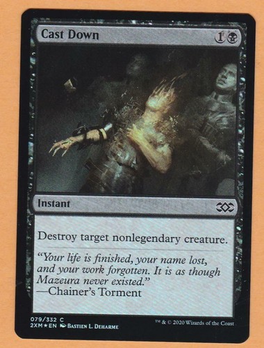 MTG: Double Masters: Foil: Cast Down | eBay