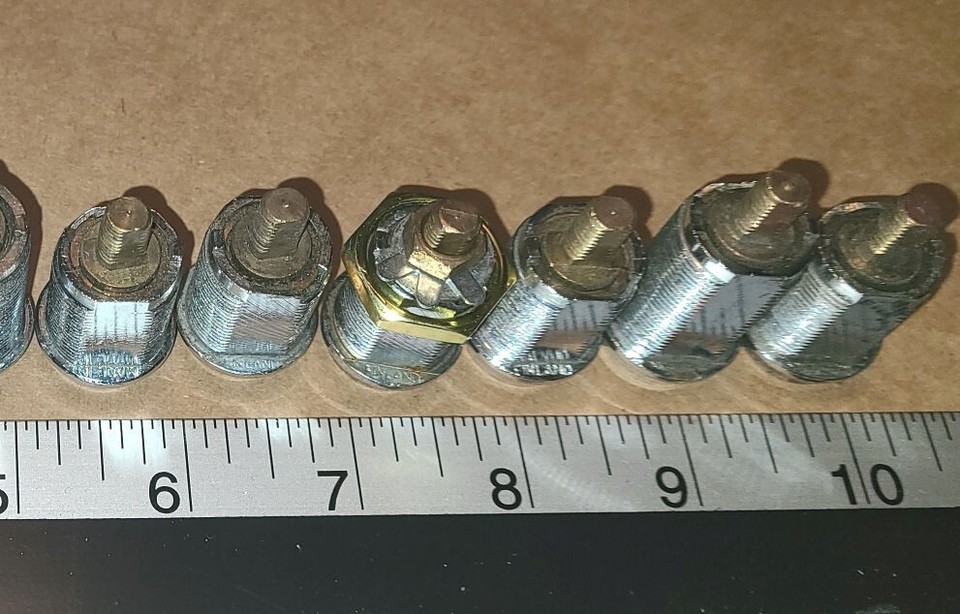 12 x vintage Abloy cam locks, without keys, for 1 price - made in ...