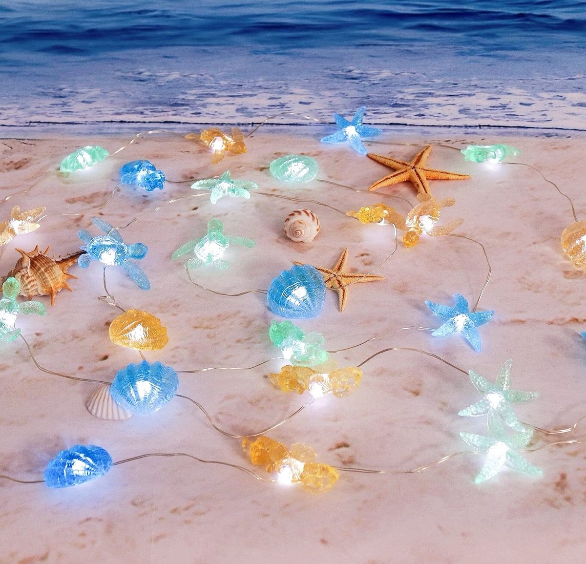 Indoor String Lights Beach