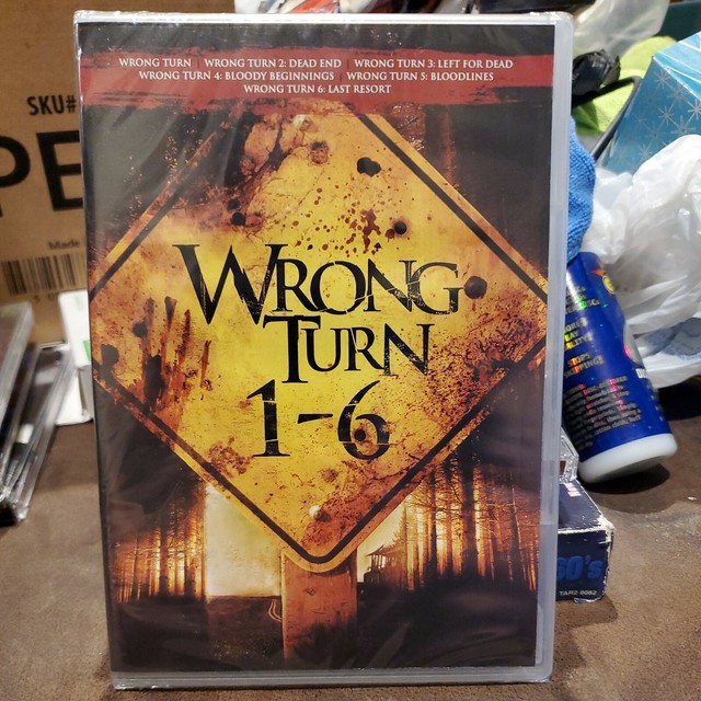 Wrong Turn 1-6 Collection 2017 DVD Unrated Like for sale online | eBay