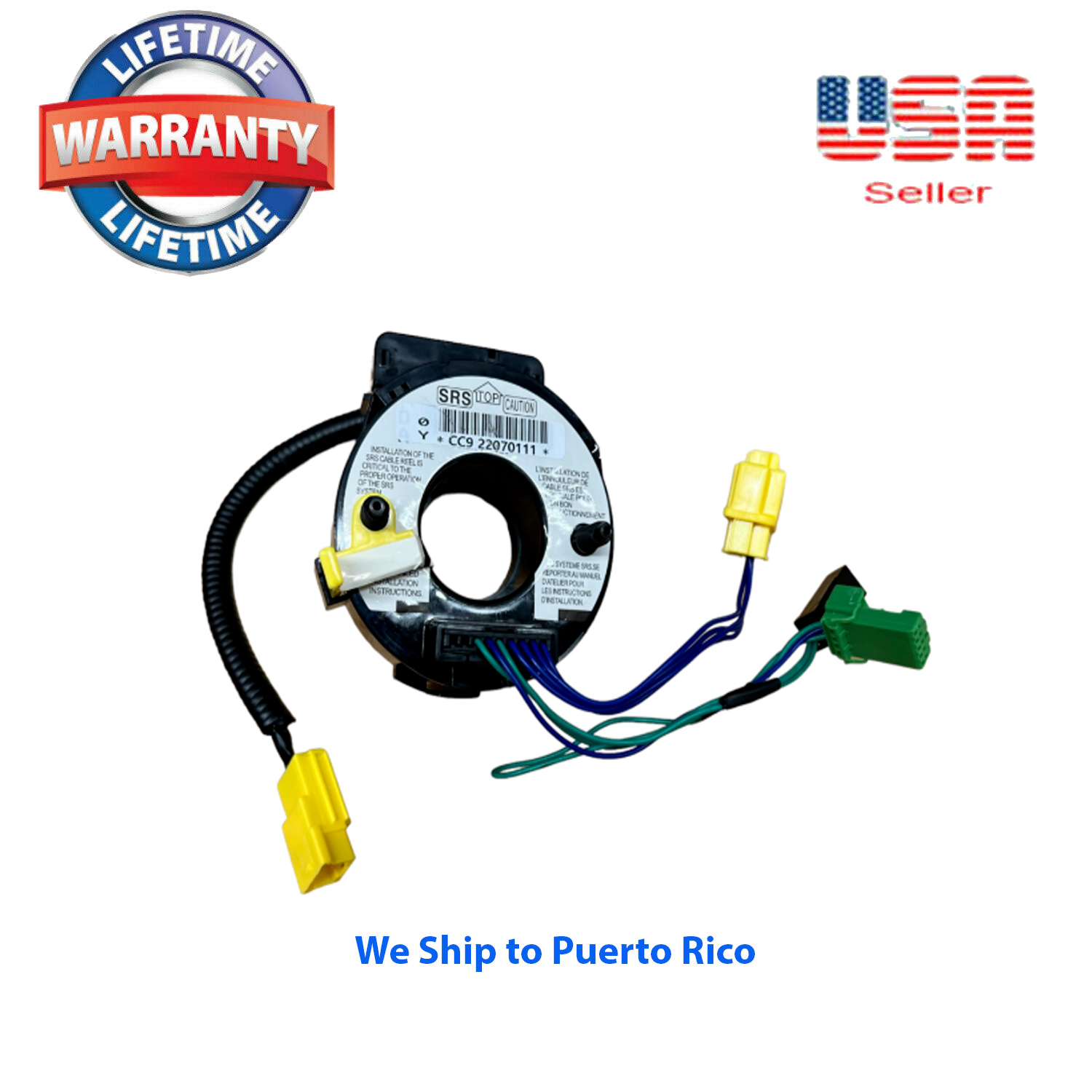 77900-SCV-A11 Clock Spring Fit Honda ELEMENT With Cruise Control 2003 ...