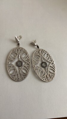 coomi sterling silver rain drop earring | eBay