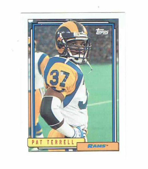 Pat Terrell LA Rams S #465 Topps 1992 Football Card | eBay