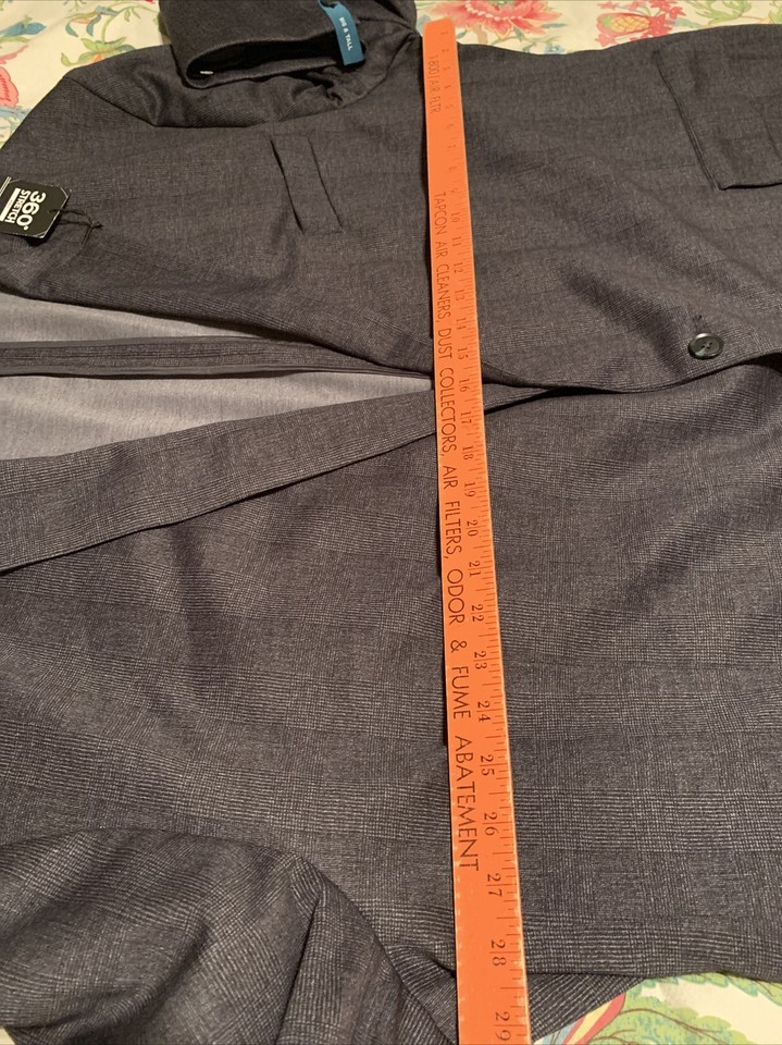 J Ferrar Men’s Suit Jacket Separates 58-60 4XL Dark Gray $160 New (A7 ...