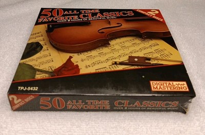 50 All Time Favorite Classics (Box Set) (CD, Sep-1994, 2 Discs, Madacy ...