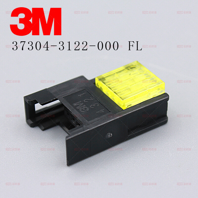 1pcs 3M MINI CLAMP Plug-in E-CON 4 Core 37304-3122-000FL Cpnnector 2 ...