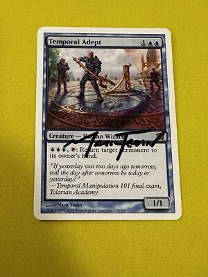 MTG Magic Temporal Adept Signed Artist Proof x1 8th Edition 8ED Mark Tedin | eBay