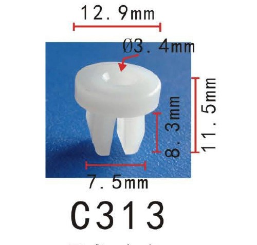 20pcs License Plate Nut Fit GM 3783006 by Autobahn88 | eBay