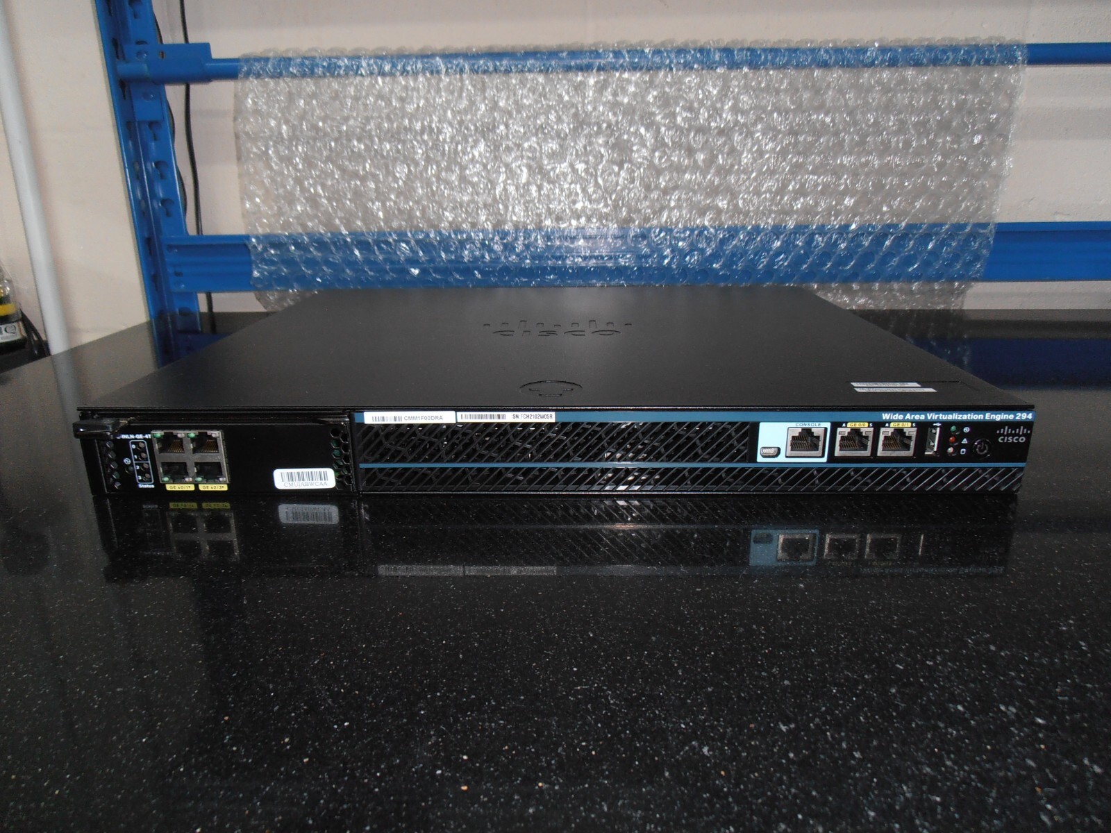 Cisco WAVE-294-SSD-K9 Wide Area Virtualization Engine WAVE-INLN-GE-4T ...