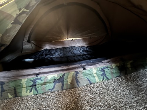 USMC TCOP Tent Combat One Person. M81 Woodland W/ Rainfly NIB Eureka ...