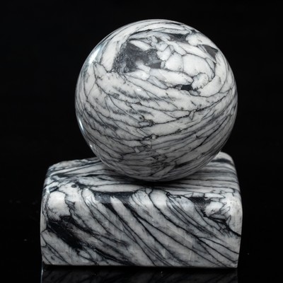 PINOLITE Pinolith sphere with stand 2.01 inch ball specimen #5841T ...