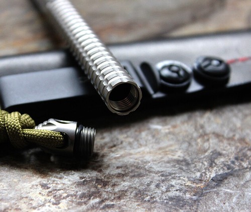 TC4 Titanium Alloy Straw For Tea Knife Survival Camping Crowbar EDC ...