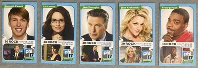 30 ROCK PROMO CARD SET PHILADELPHIA TELEVISION STATION PHL17 2011 | eBay